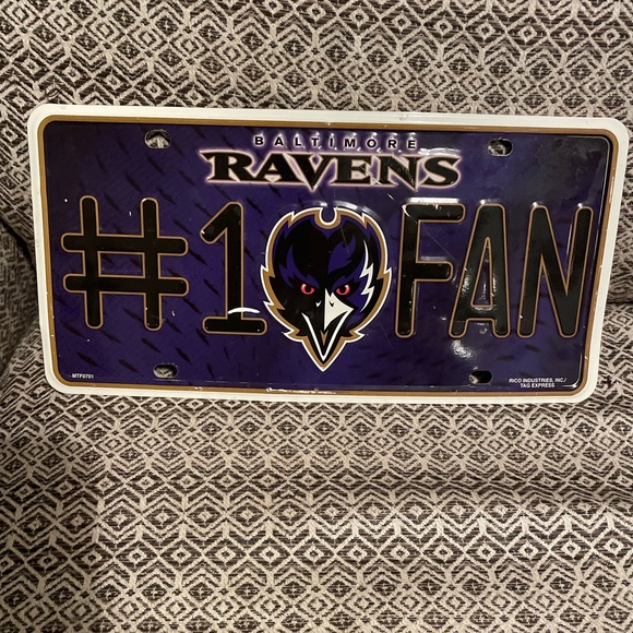 Other | Raven License Plate | Poshmark